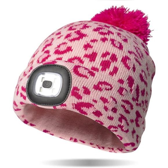 Accessories | Night Scope Kids Led Rechargeable Knit Beanie Head Lamp ...